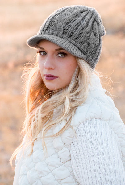 Knit Winter Cap – Hipster Row
